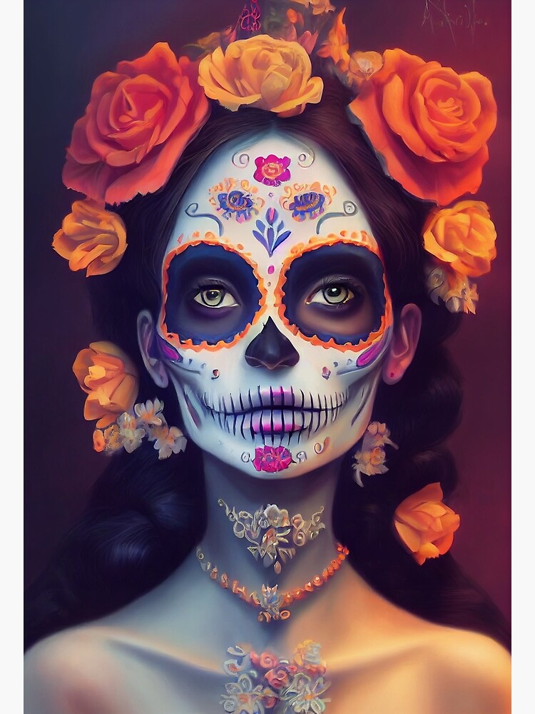 "el santa muerte" Poster for Sale by Nebulae29 | Redbubble