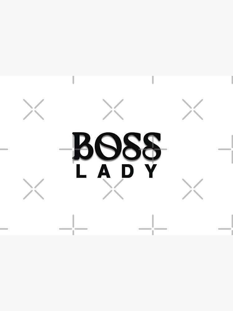 "Boss lady" Sticker for Sale by ArtGallery90 | Redbubble