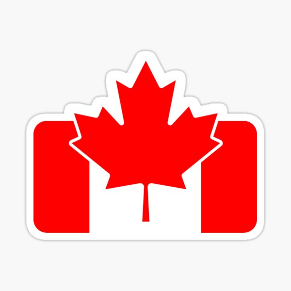 "Canadian Flag" Sticker for Sale by ontological | Redbubble