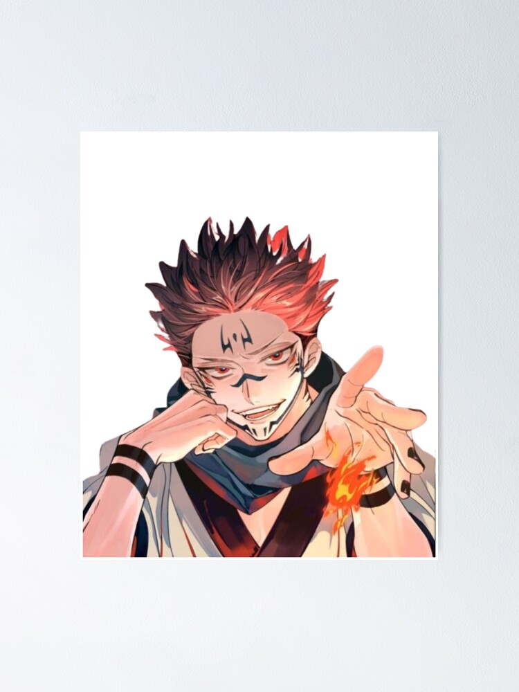 "Sakuna Jujutsu Kaisen Anime" Poster for Sale by Otaku-Area | Redbubble