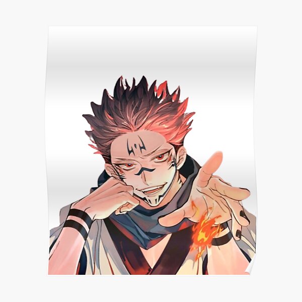 "Sakuna Jujutsu Kaisen Anime" Poster for Sale by Otaku-Area | Redbubble