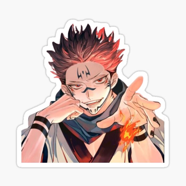 "Sakuna Jujutsu Kaisen Anime" Sticker for Sale by Otaku-Area | Redbubble