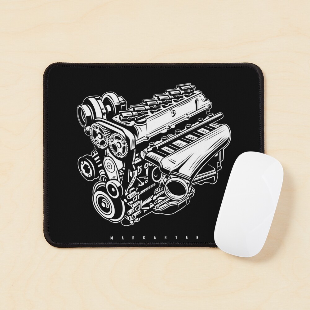 "2JZ Engine" Sticker for Sale by OlegMarkaryan | Redbubble