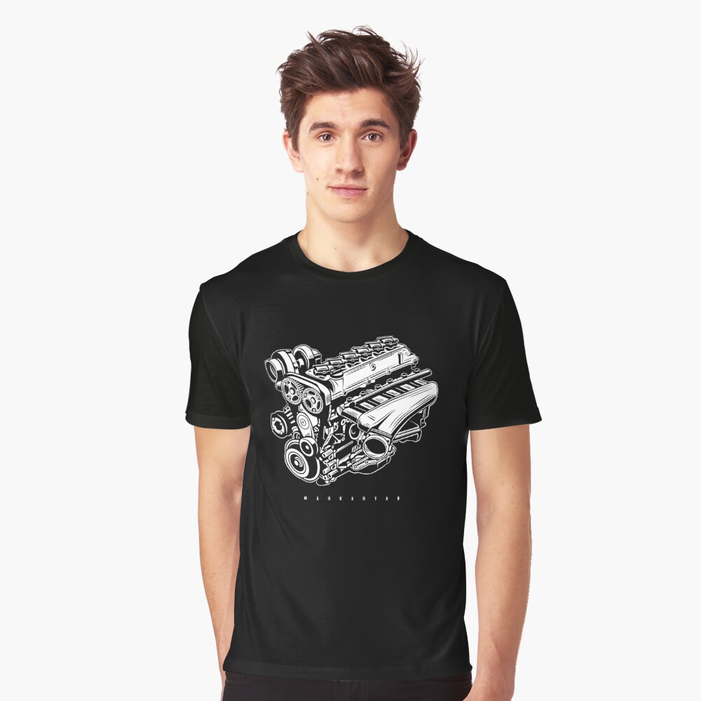 "2JZ Engine" Sticker for Sale by OlegMarkaryan | Redbubble