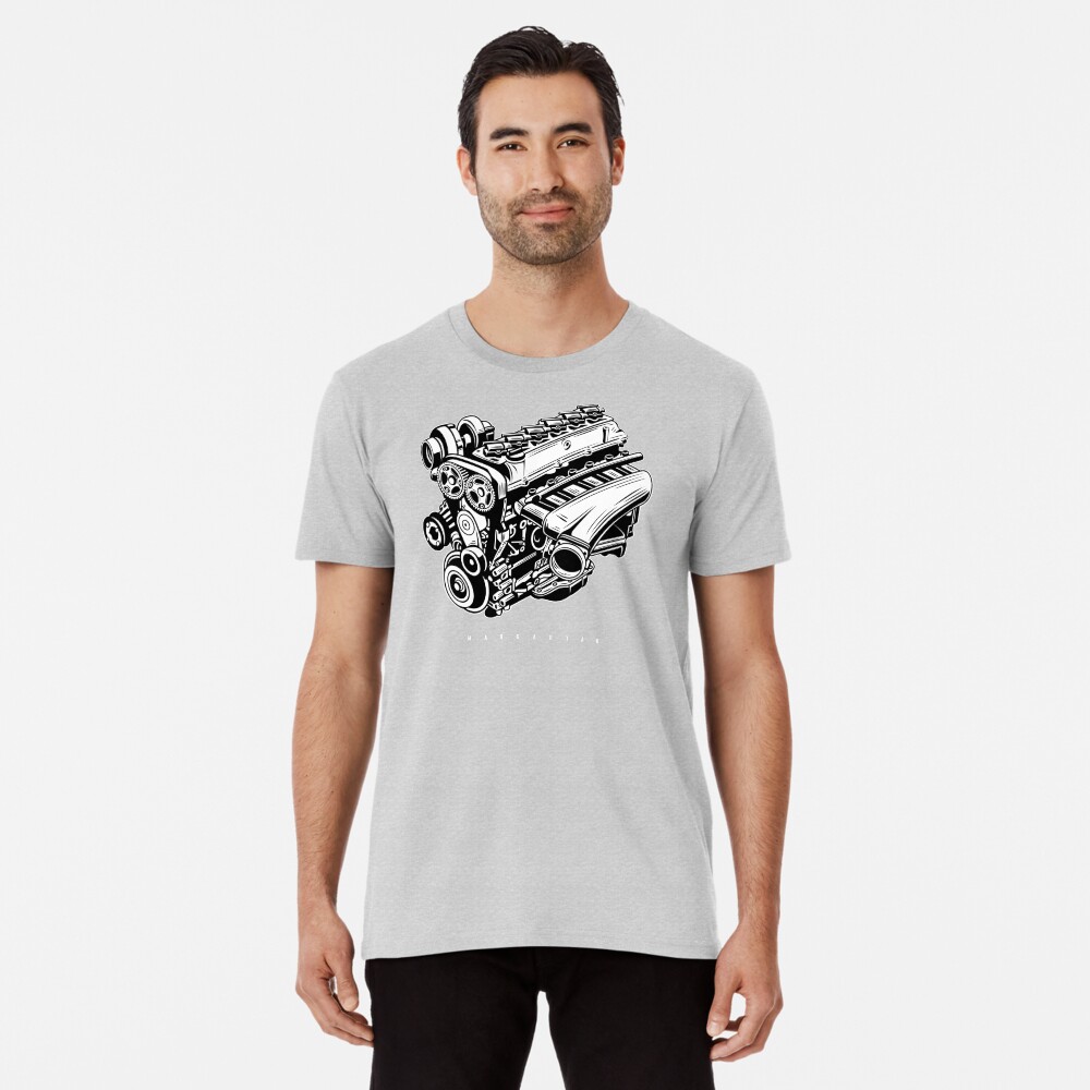 "2JZ Engine" Sticker for Sale by OlegMarkaryan | Redbubble