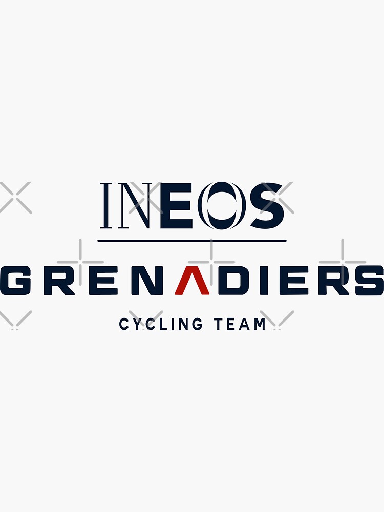"Ineos Grenadiers pro cycling team uci world tour " Sticker for Sale by ...