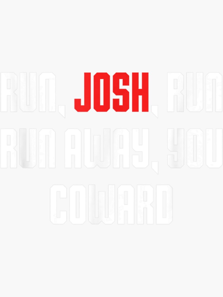 "josh hawley (11)" Sticker for Sale by PrittenPawse | Redbubble