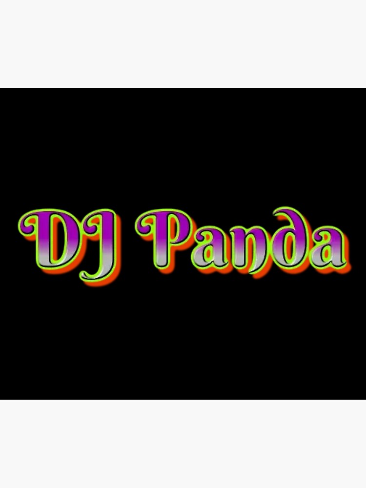 "DJ Panda Logo" Poster for Sale by BlacklistEnt | Redbubble