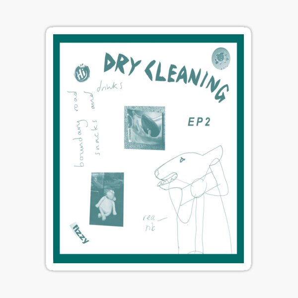 "Dry Cleaning Band" Sticker for Sale by RockfanStore | Redbubble