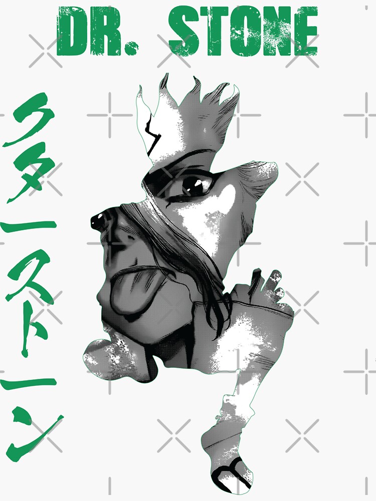 "dr stone" Sticker for Sale by Spyro92 | Redbubble