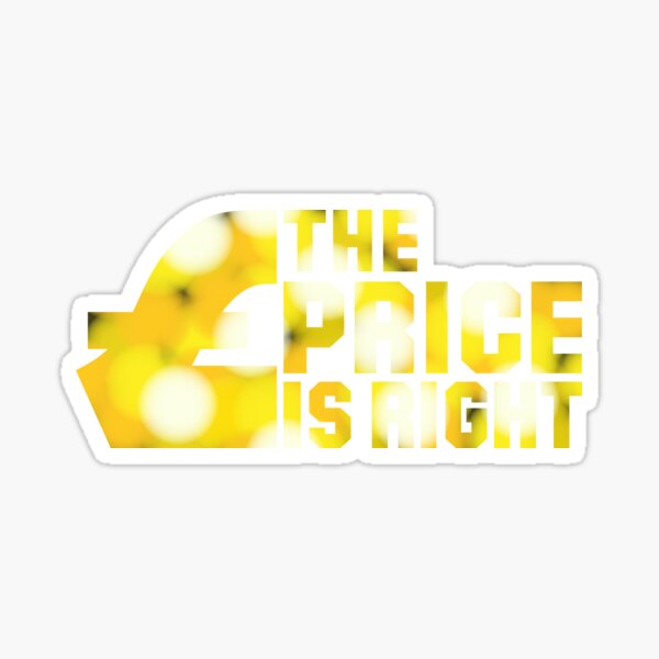 "independentthings The Price is Right" Sticker for Sale by beebthings ...
