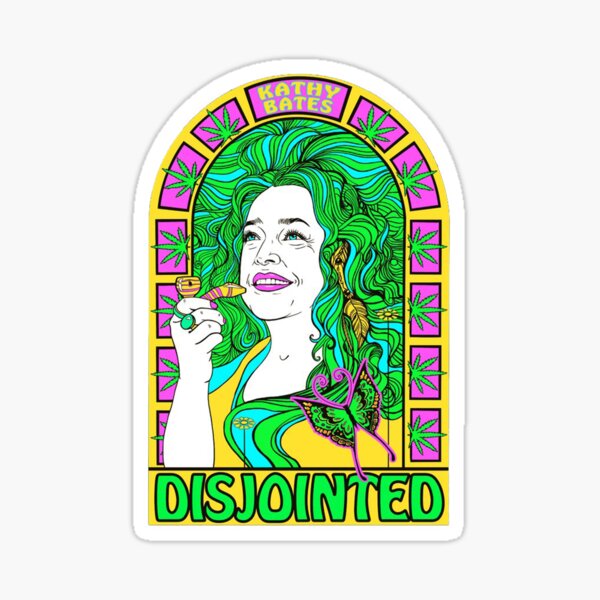 "Disjointed" Sticker for Sale by BreathtakingBob | Redbubble