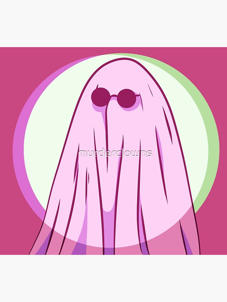 "ghost friend" Poster for Sale by murderclowns | Redbubble