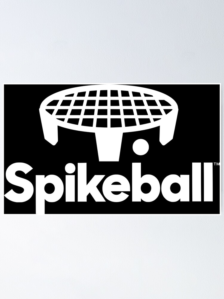 "SPIKEBALL - LOGO" Poster for Sale by BestPOD | Redbubble