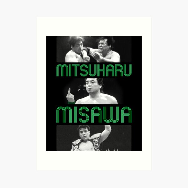"Mitsuharu Misawa funny meme" Art Print for Sale by ANTHONYPALERMO ...
