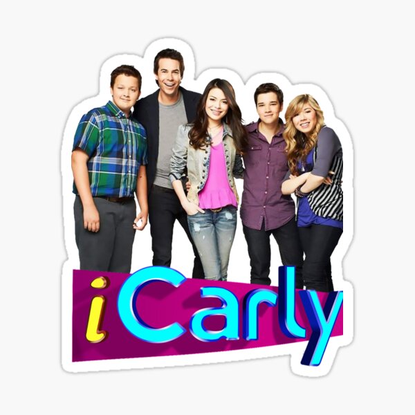 "ICarly Nice friends " Sticker for Sale by Sean-Powlowski | Redbubble