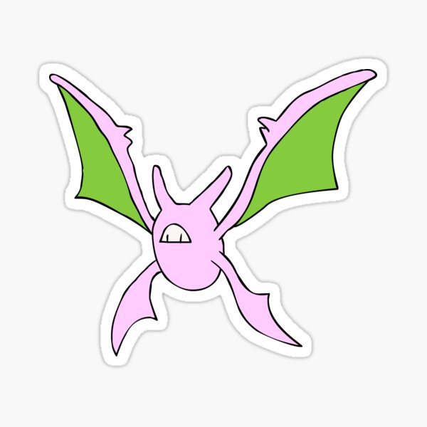 "Shiny Crobat" Sticker by pokwisy | Redbubble