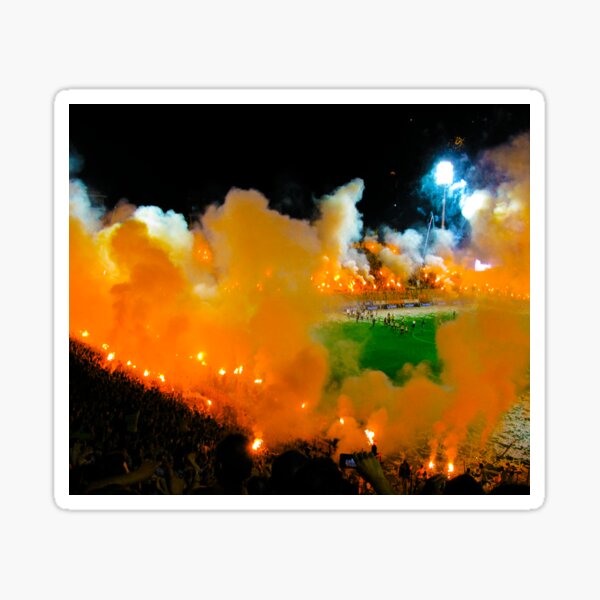 "Thessalonikis pyro " Sticker for Sale by vectorfootball | Redbubble