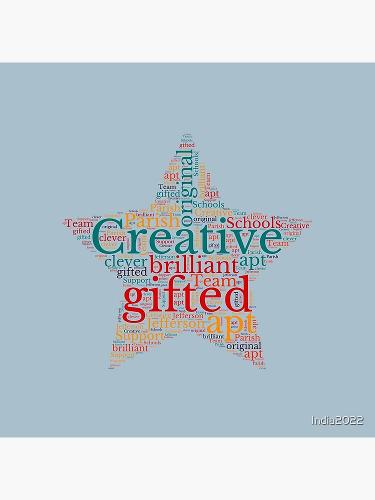 "Gifted Education faculty design" Poster for Sale by India2022 | Redbubble