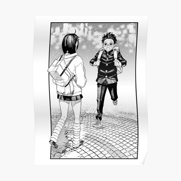 "Dandadan - Okarun & Momo" Poster for Sale by MangaDoctor | Redbubble