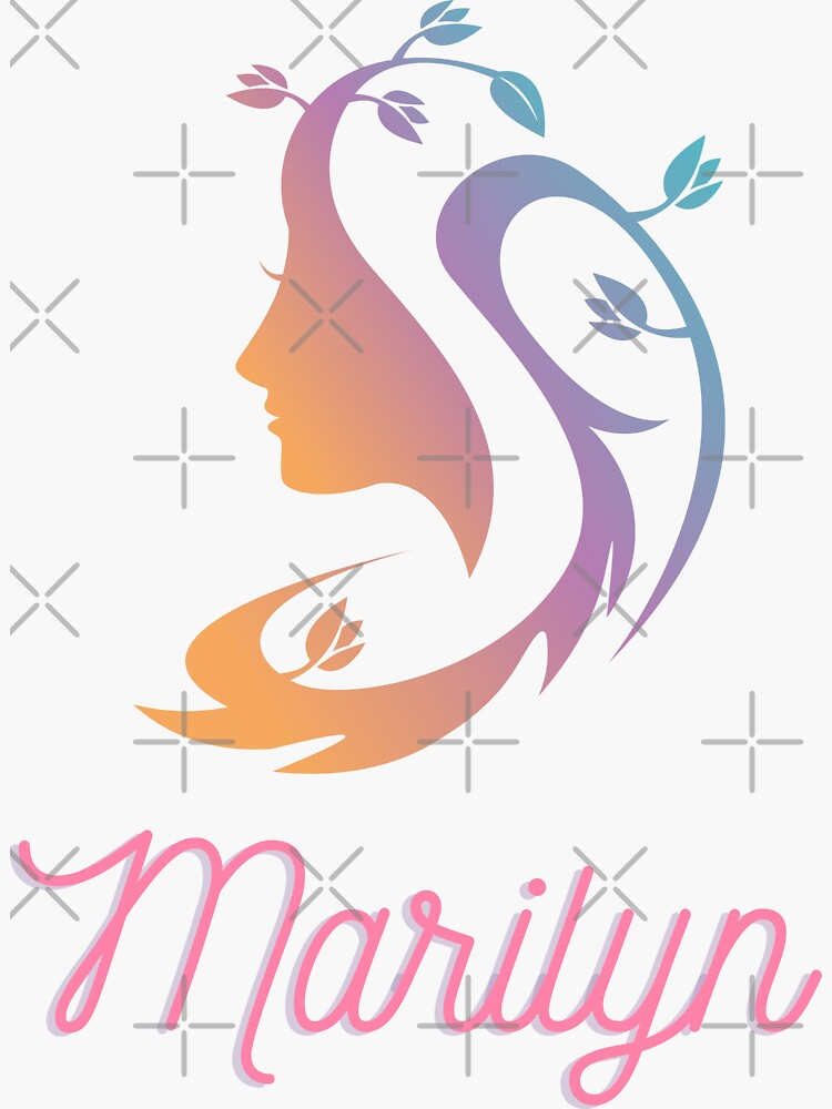"Marilyn Name Epic Feminine Woman, Girl, Lady, Birthday, Celebration ...