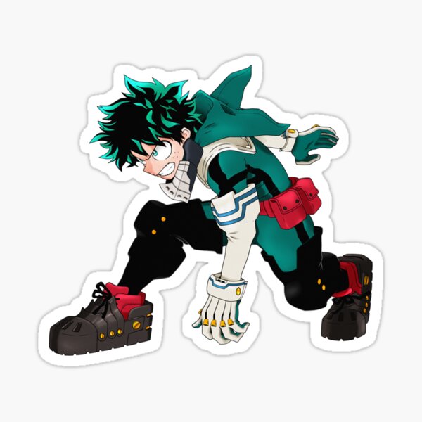 " Izuku Midoriya | Boku no Hero Academia " Sticker for Sale by MoEl-Art ...