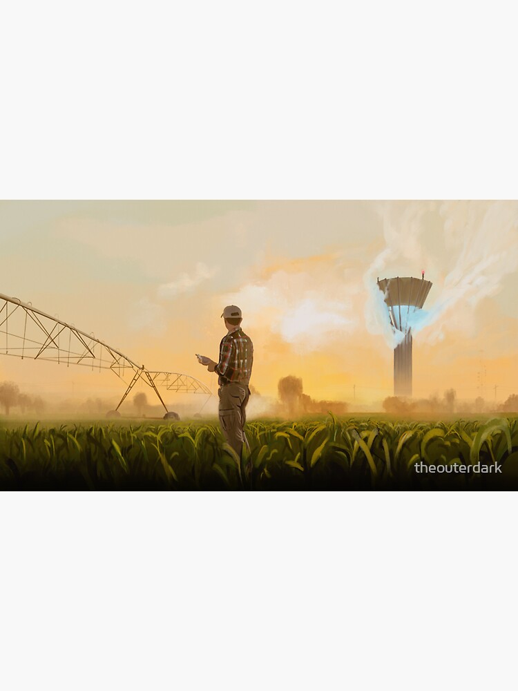 "Irrigation" Sticker for Sale by theouterdark | Redbubble