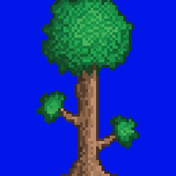 "terraria tree" Sticker for Sale by BernieGrant | Redbubble