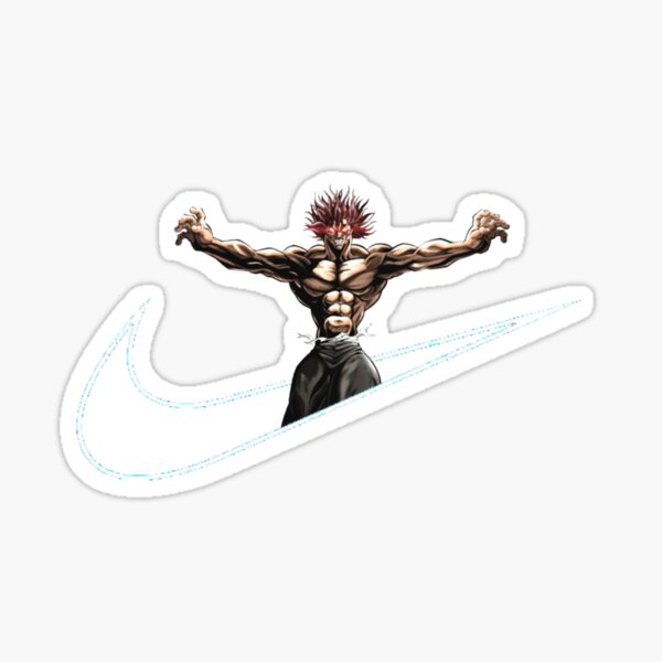 Pegatina «Yujiro Hanma The Grappler Logo para otaku, gimnasio y fitness ...