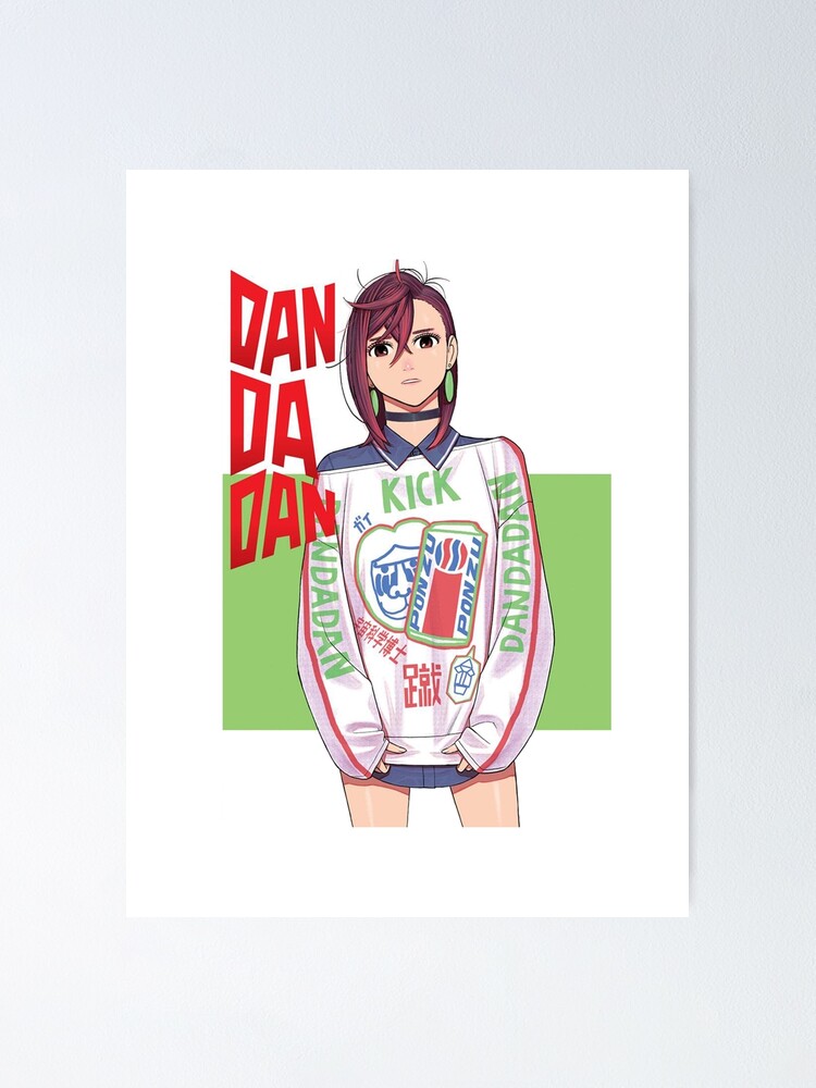 Dandadan Momo Poster For Sale By Mangadoctor Redbubble