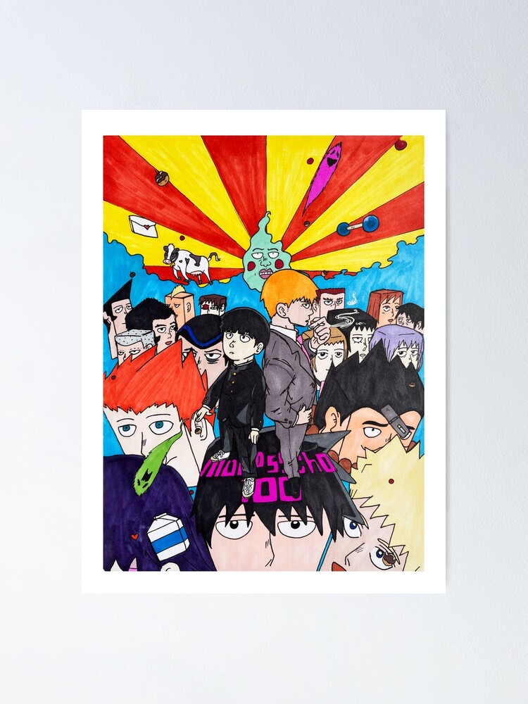 "Mob Psycho 100 Original Poster" Poster for Sale by DoubleRatShop ...