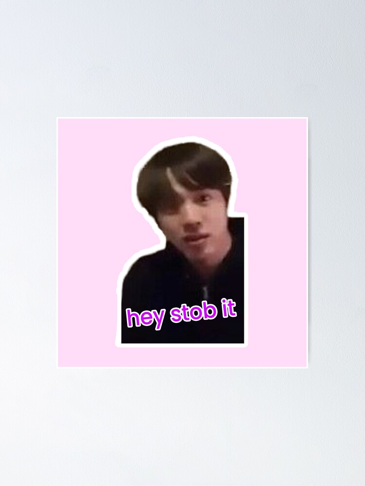 "BTS Hey stob it by jin | Bts jin | BTS funny meme | BTS funny faces ...