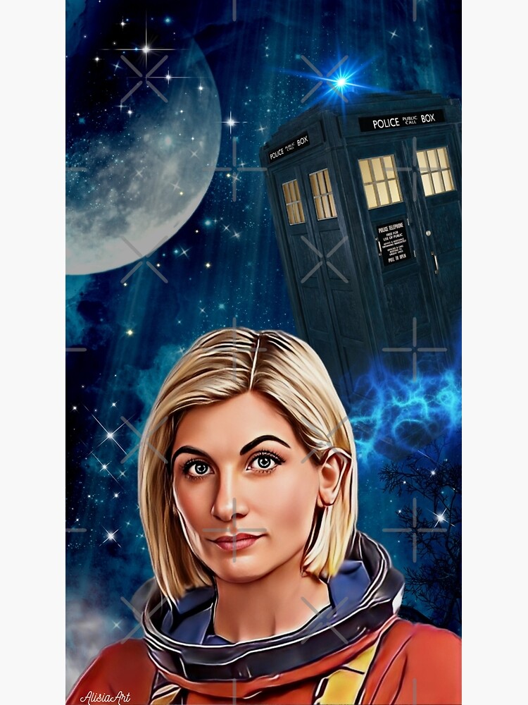 "13th doctor / space suit " Poster for Sale by AlisiaArt | Redbubble
