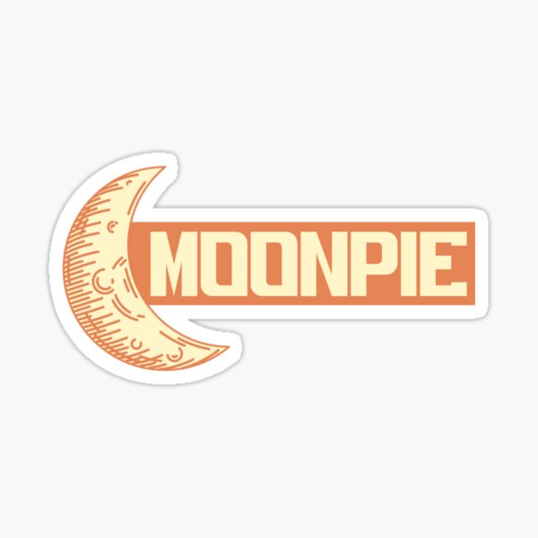 "Moonpie" Sticker for Sale by Helioszofficial | Redbubble