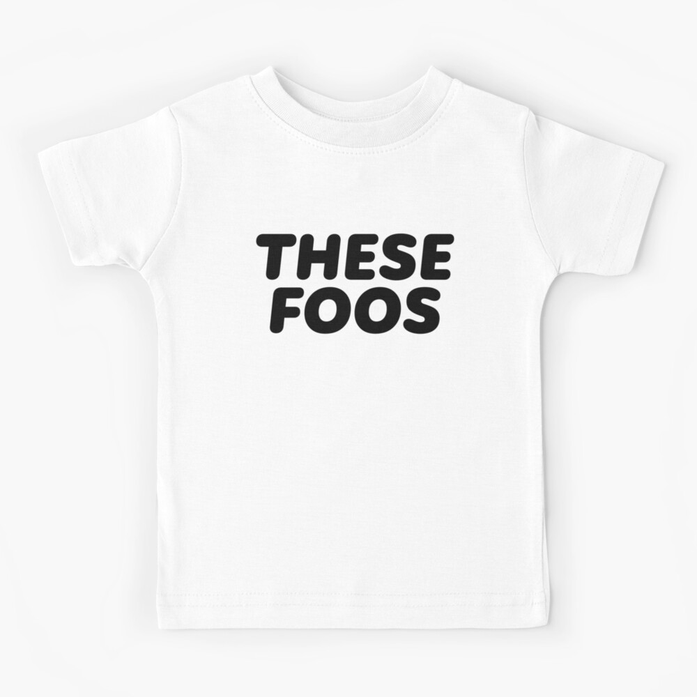 "These Foos Merch These Foos Logo" Kids T-Shirt for Sale by BenizMass ...