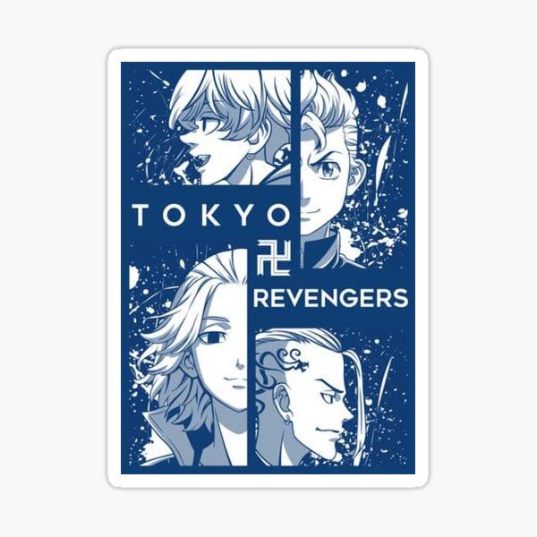 Pegatina «Tokyo Manji Gang, Tokyo Revengers Fanart ilustrado, Tokyo ...