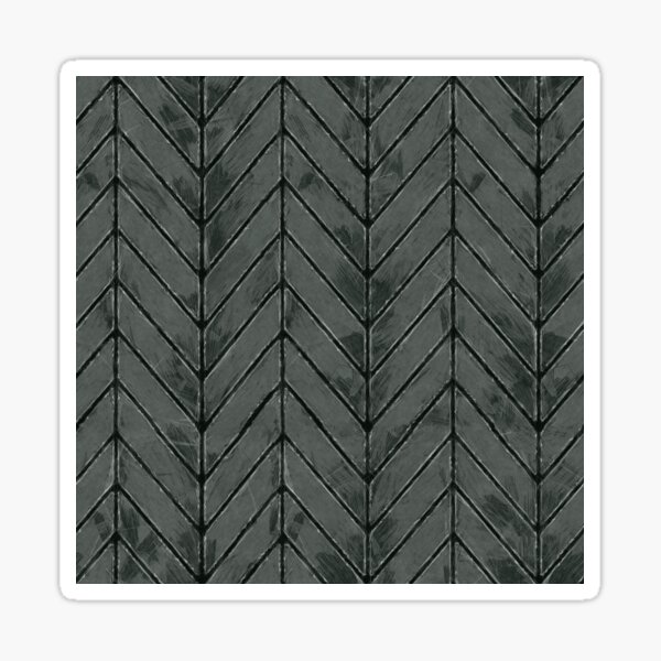 "Zigzag Iridium Gray Pattern" Sticker for Sale by Nakikej | Redbubble
