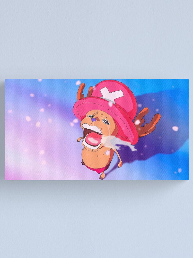 "the one piece is real chopper meme" Canvas Print by uchix | Redbubble