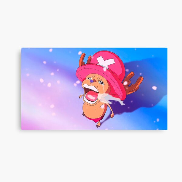 The One Piece Is Real Chopper Meme Canvas Print By Uchix Redbubble