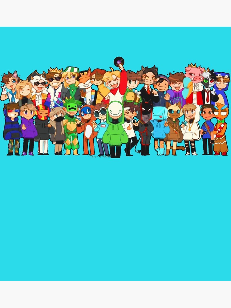 "dream smp all members" Poster for Sale by SisterBecker | Redbubble