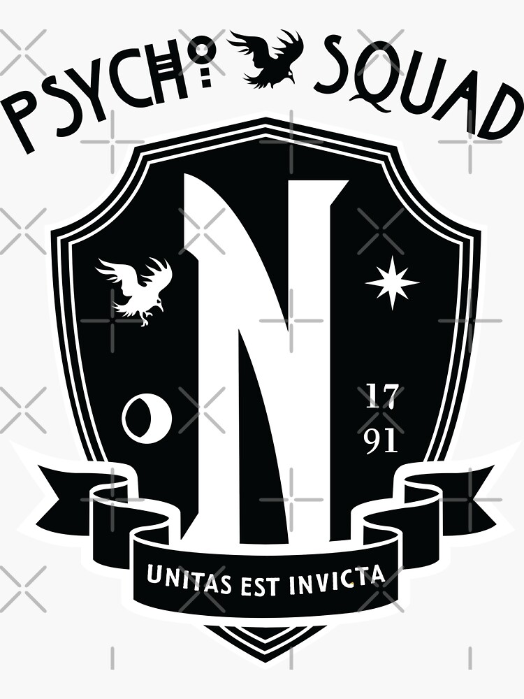 "Psycho Squad" Sticker for Sale by DaniRojas | Redbubble