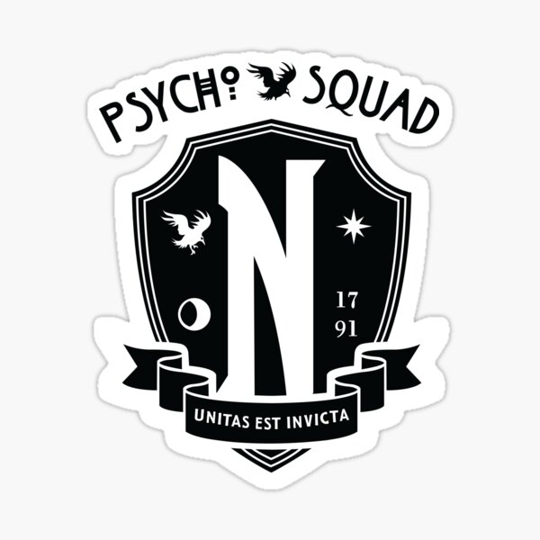 "Psycho Squad" Sticker for Sale by DaniRojas | Redbubble