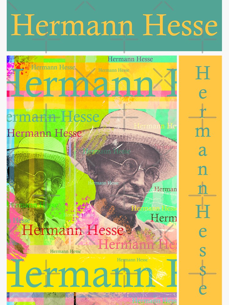 "German writer and Nobel Prize winner for literature, Hermann Hesse ...