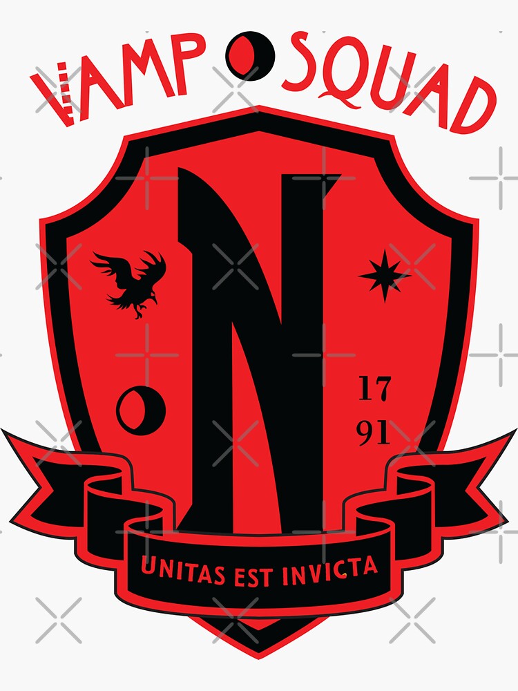 "Vamp Squad" Sticker for Sale by DaniRojas | Redbubble