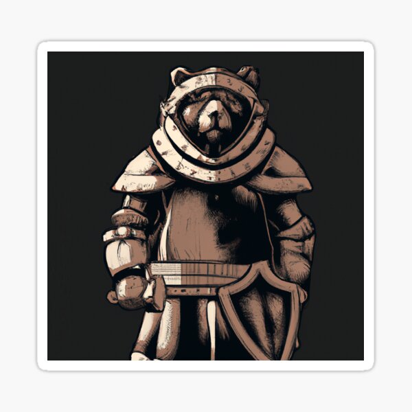 "Tarkus, Knight of the Broken Blade" Sticker for Sale by StickyFeels ...