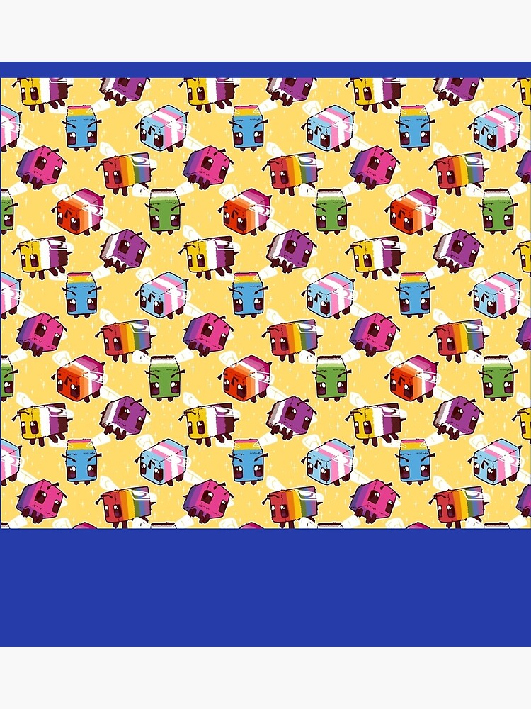 "LGBT Minecraft Bees" Poster for Sale by KylaBradtke | Redbubble