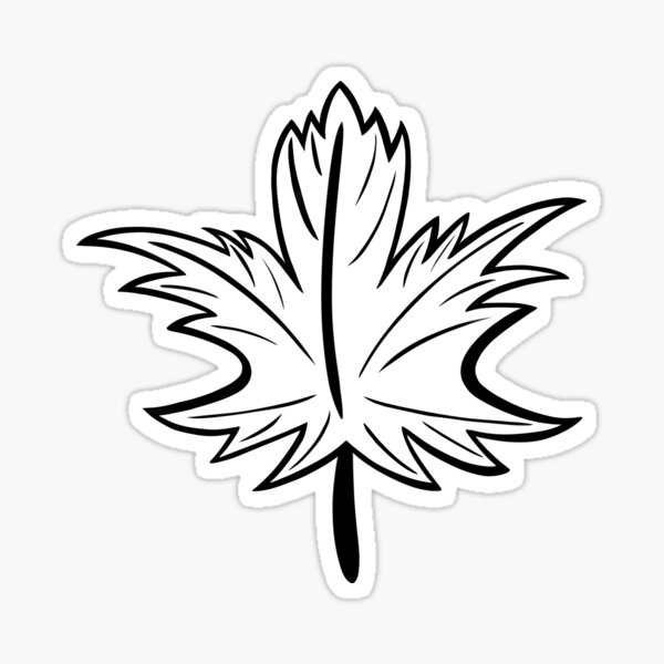 "Maple Leaf" Sticker for Sale by katiecassidy94 | Redbubble
