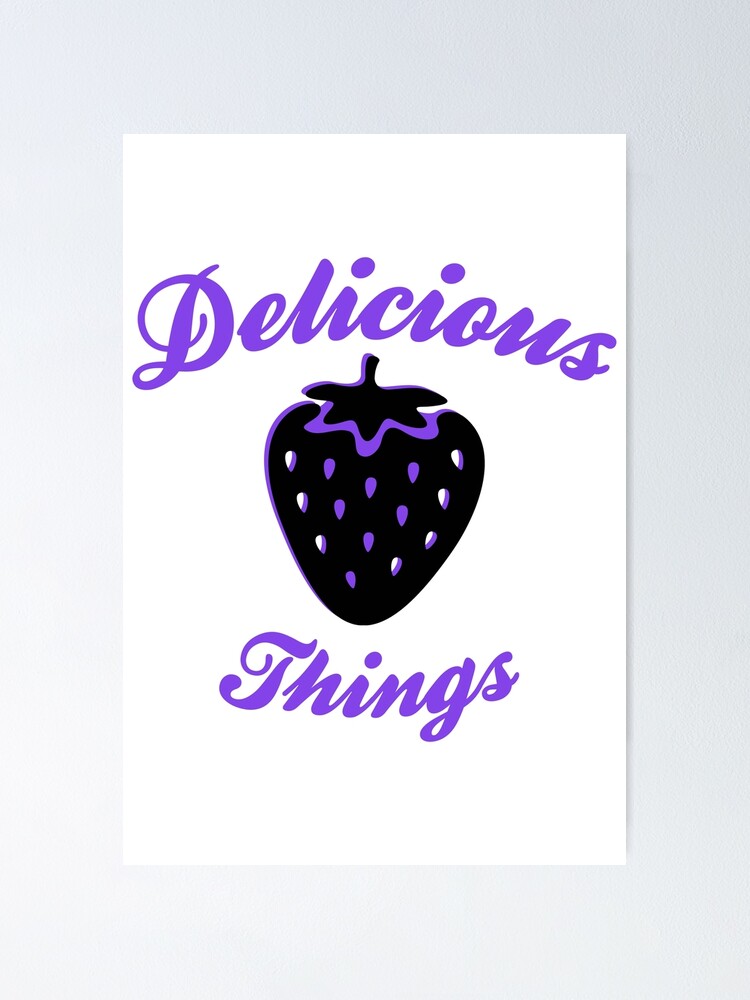 "Wolf Alice Merch Delicious Things Baby" Poster for Sale by BenizMass ...