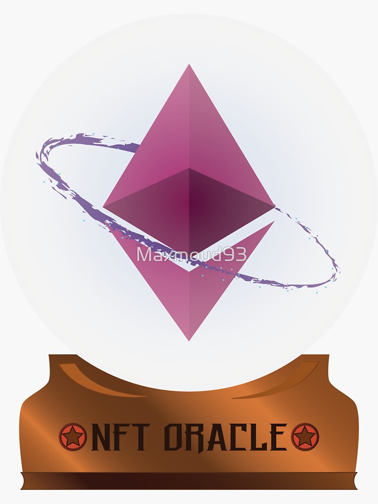 "NFT Oracle" Sticker for Sale by Maxmoud93 | Redbubble
