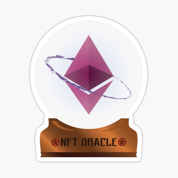 "NFT Oracle" Sticker for Sale by Maxmoud93 | Redbubble